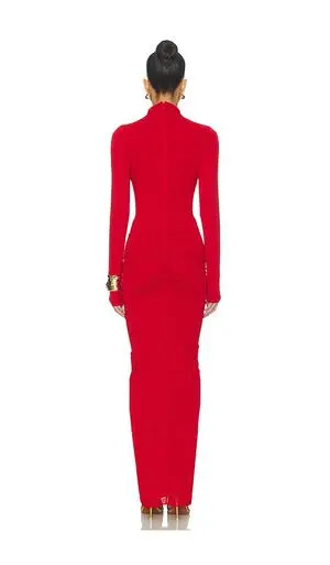 Ronny Kobo Scorpio Long Sleeve Gown