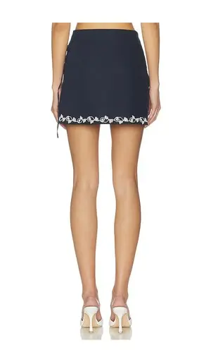 Agua Bendita Danina Wrap Skirt
