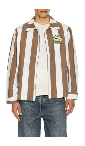 DUVIN DESIGN Beach Club Jacket - Brown
