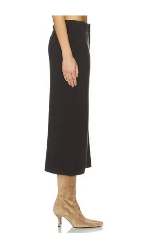 Guest In Residence Tailored Cashmere Skirt