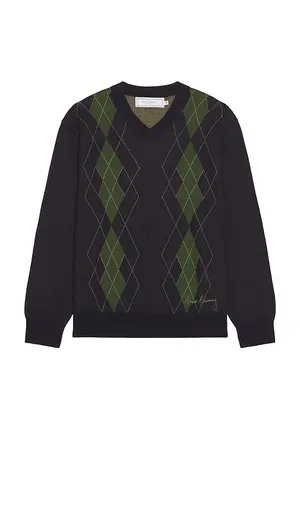 Men's Printed Knit Sweaters