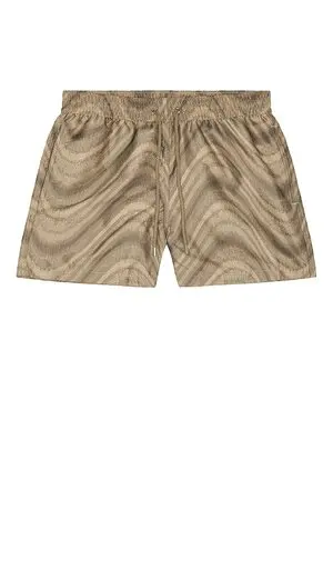Frescobol Carioca Rio Jacquard Fibra Swim Short - Khaki