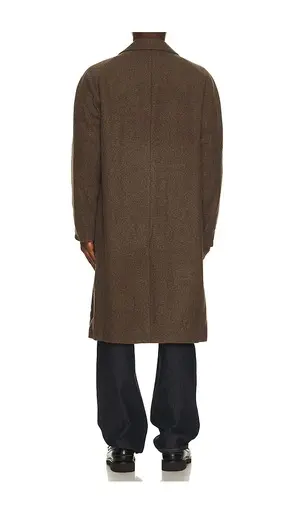LES DEUX Nicko Melange Wool Coat
