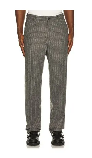 LES DEUX Como Pinstripe Mouline Slacks