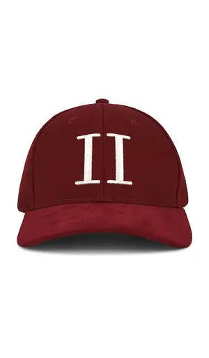 LES DEUX Baseball Cap Suede Ii - Port Royale Red