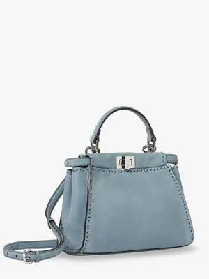 Fendi Peekaboo Mini Leather Bag