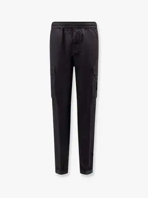 Stone Island Cotton Trousers With Cargo Pockets