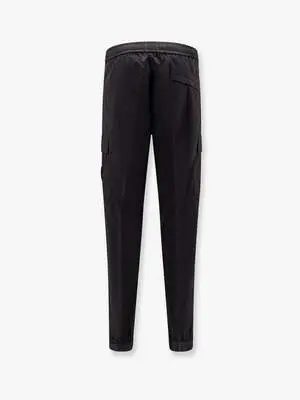 Stone Island Cotton Trousers With Cargo Pockets
