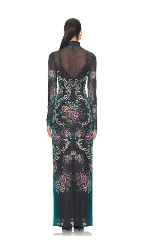 AFRM Billie Printed Maxi Dress
