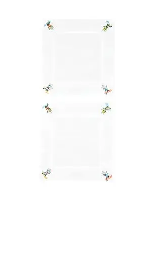 ABBODE Skier Napkin - White