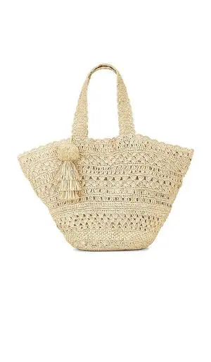 Btb Los Angeles Raffia Totes
