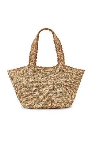 Btb Los Angeles Raffia Totes
