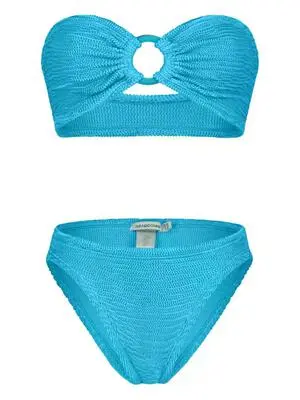 PARAMIDONNA Chloe Ring Two-piece Swimsuit - Blue