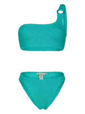 PARAMIDONNA Stassie One-shoulder Bikini - Green