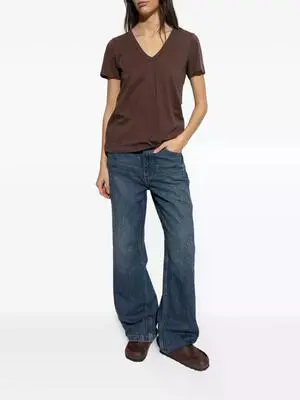 Rag & Bone V-neck T-shirt - Brown