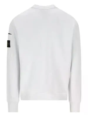 Stone Island Logo Patch Sweatshirt - Blue