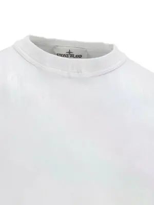 Stone Island 6100019 Cotton Fleece Crewneck Sweatshirt - Blue