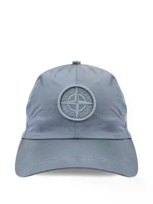 Stone Island Logo Patch Cap - Grey
