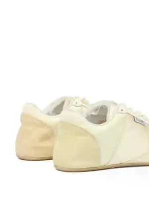 MAISON MARGIELA Lace-up Panelled Sneakers - Neutrals