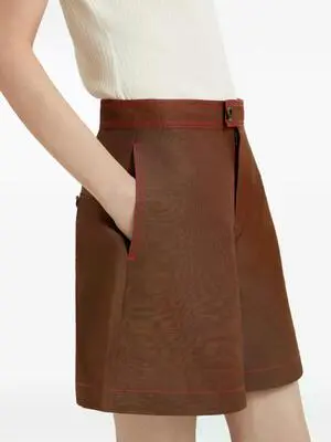 Marni Logo-patch Shorts