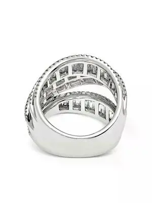 JEWELS AFICIONADO 18k White Gold Diamond Ring