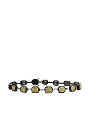 JEWELS AFICIONADO 18k Yellow Gold Diamond Bracelet - Black