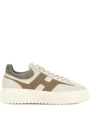 Hogan H-stripes Platform Sneakers - Neutrals