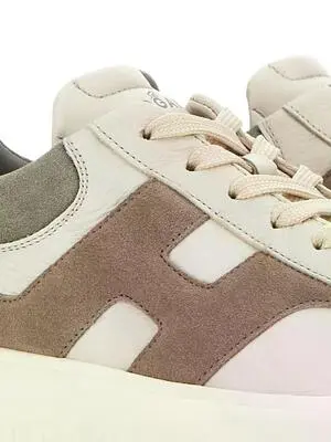 Hogan H-stripes Platform Sneakers - Neutrals