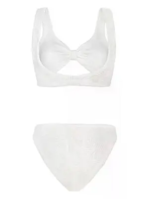 PARAMIDONNA Salma Bow-design Bikini - White