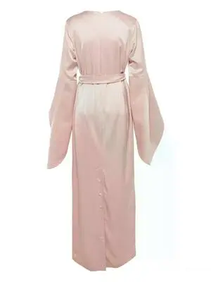 BARUNI Belted Maxi Dress