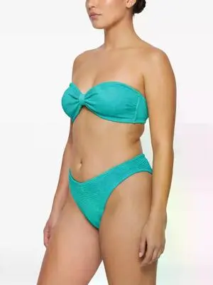 PARAMIDONNA Lucy Bow Two-piece Swimsuit - Blue