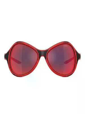 DIESEL® Geometric Sunglasses - Red