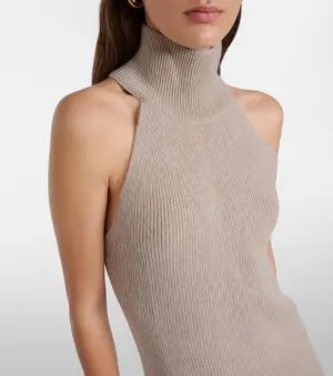LISA YANG Carmen Cashmere Minidress
