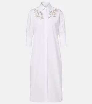 White Embroidered Dresses