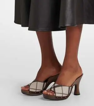 Burberry Check Sandals