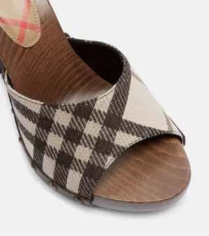 Burberry Check Sandals