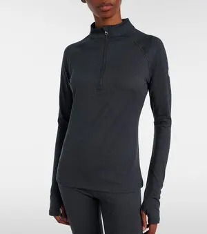 Varley Performance Half-zip Ski Top - Black