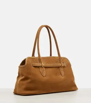 Miu Miu Adventure Suede Tote - Beige