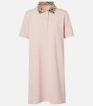 Burberry Check Cotton Polo Dress