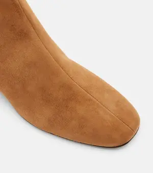 Le Monde Beryl Carole Suede Ankle Boots - Brown