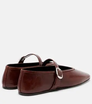 Le Monde Beryl Stella Leather Mary Jane Flats