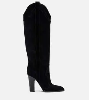 Paris Texas Lavinia Suede Knee-high Boots