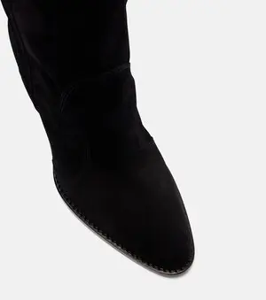 Paris Texas Lavinia Suede Knee-high Boots