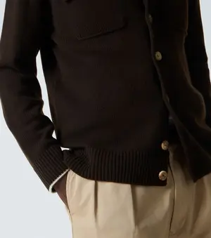 Arch4 Mr Redcar Cashmere Cardigan - Brown