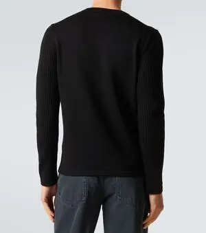Prada Virgin Wool Crewneck Sweater