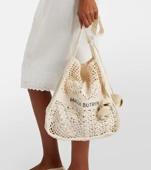 Magda Butrym Small Crochet Tote