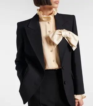 Valentino Garavani Crepe Couture Blazer