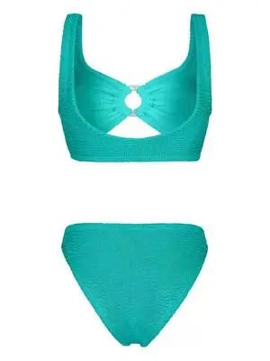 PARAMIDONNA Irina Textured Ring-detail Bikini