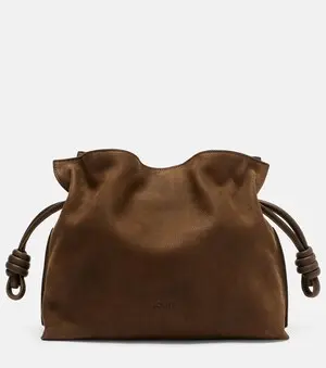 Loewe Flamenco Medium Clutch - Brown