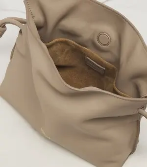 Loewe Flamenco Mini Clutch - Beige